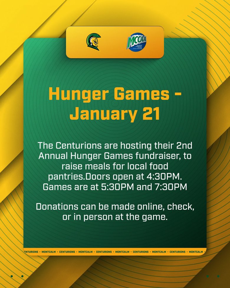 MCC Athletics seeking title defense in MCCAA’s Hunger Games Jan. 21 ...