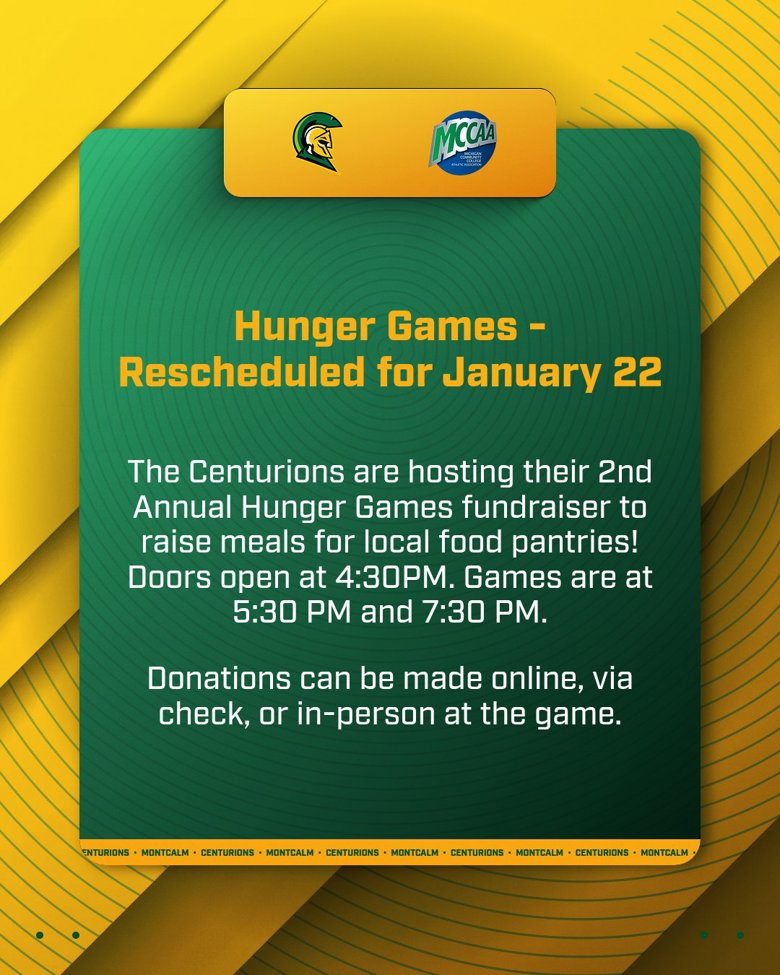 MCC Athletics seeking title defense in MCCAA’s Hunger Games Jan. 24 ...
